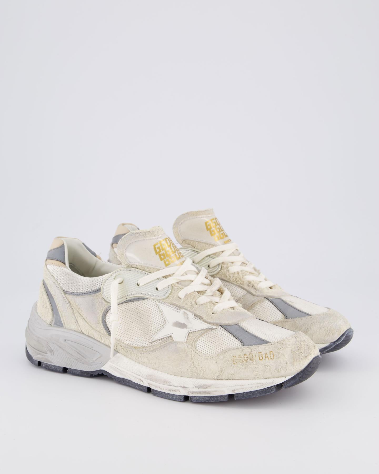 Heren Running Dad Sneaker Wit/Beige
