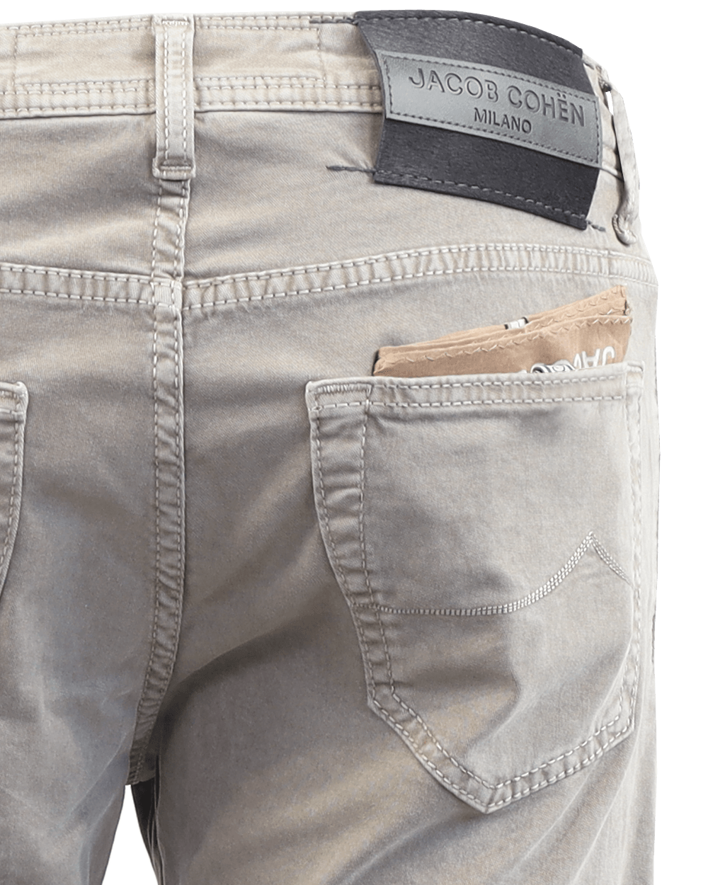 Heren Nick Slim Fit Cotton Beige